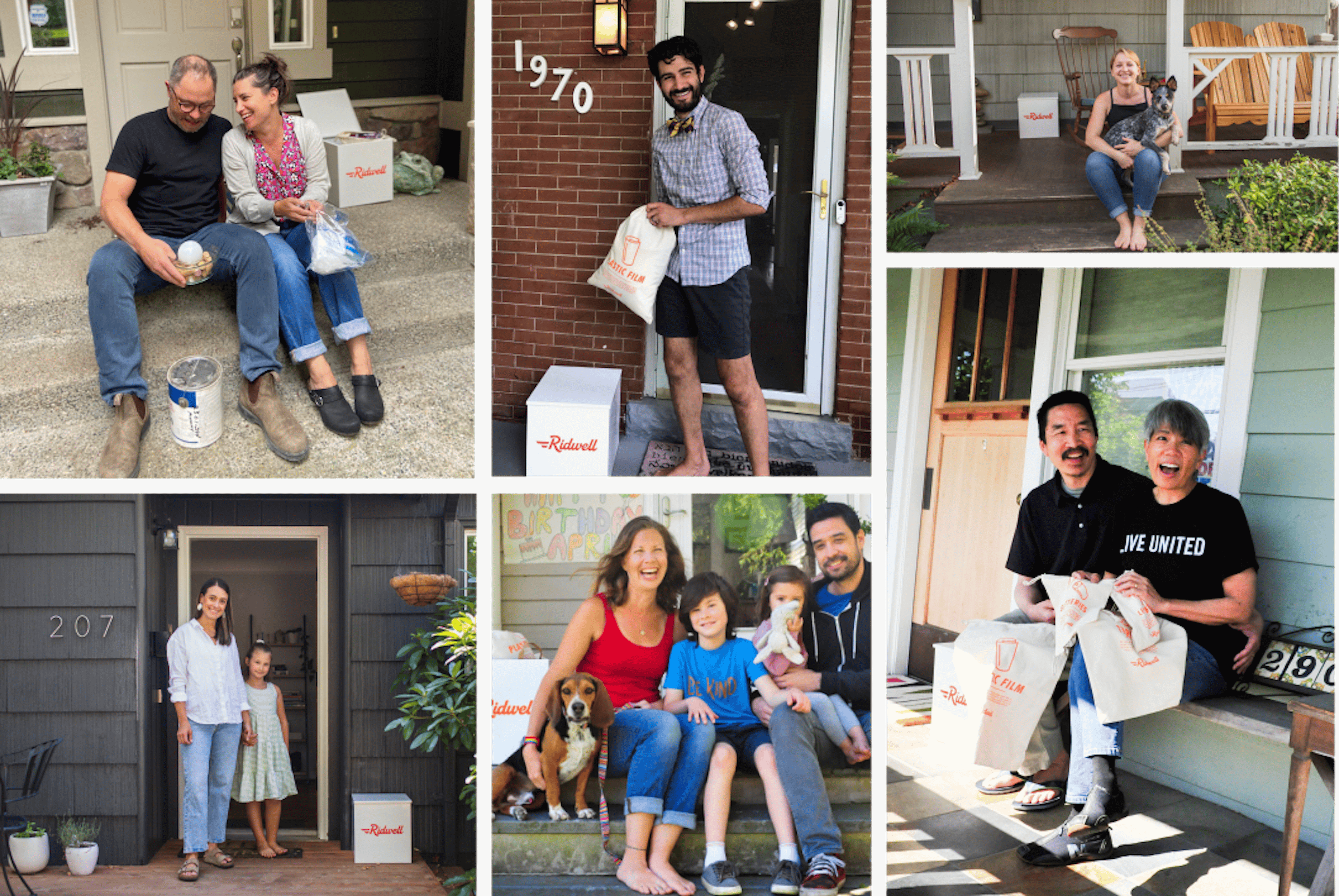 Recyclable threads - Ridwell